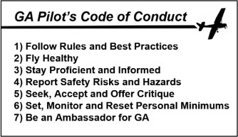Ethics and Safety Culture for GA Pilots